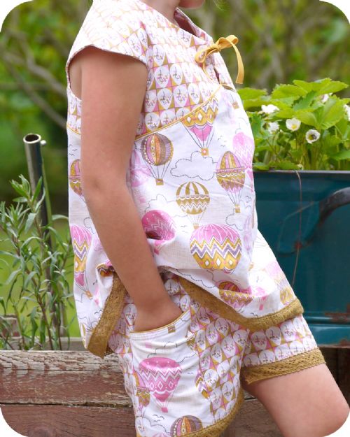 Prudent - Patron de couture short enfant Prudent HER Little World