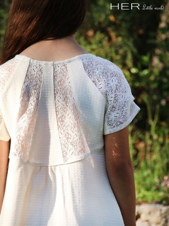Diaphane - Patron de couture enfant robe Diaphane HER Little World