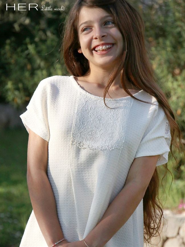 Diaphane - Patron de couture enfant robe Diaphane HER Little World