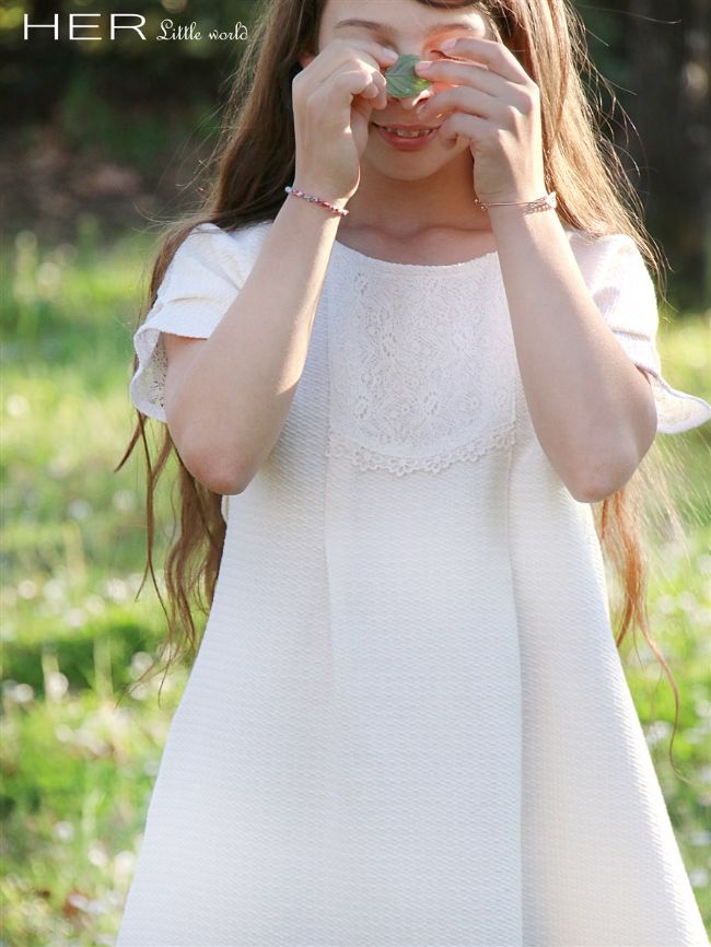 Diaphane - Patron de couture enfant robe Diaphane HER Little World